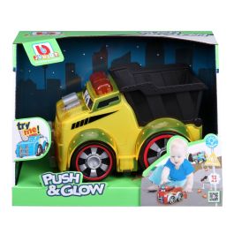 Camion cu basculanta Bburago Junior, Push And Glow | Noriel
