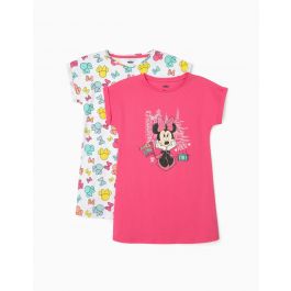Set 2 rochii cu maneca scurta, Disney Minnie, Zippy | Noriel