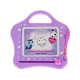 Tabla magnetica cu carte de colorat, Starpak, Gabbys Dollhouse | Noriel