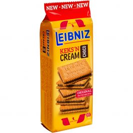 Biscuiti cu crema de cacao Leibniz, 190 g | Noriel