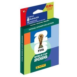 Set Ecoblister cu 8 pachete de abtibilduri, Panini, Fifa World Cup 2026 ...
