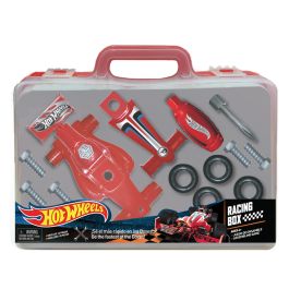 Set de asamblare masinuta, Racing Box, Hot Wheels, 15 piese, HW225 | Noriel