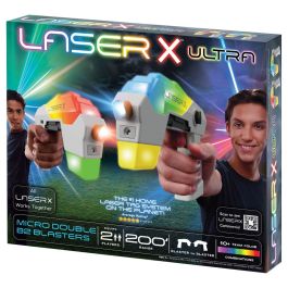 Set Micro Double Blasters B2, Laser X Ultra, 60 metri | Noriel