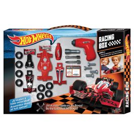 Set de asamblare masinuta, Racing Box, Hot Wheels, 25 piese, HW240 | Noriel