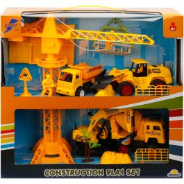 Set de constructie pe 2 etaje cu macara si basculanta, Zapp Toys | Noriel