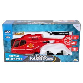 Elicopter de pompieri cu sunete si lumini, Cool Machines | Noriel