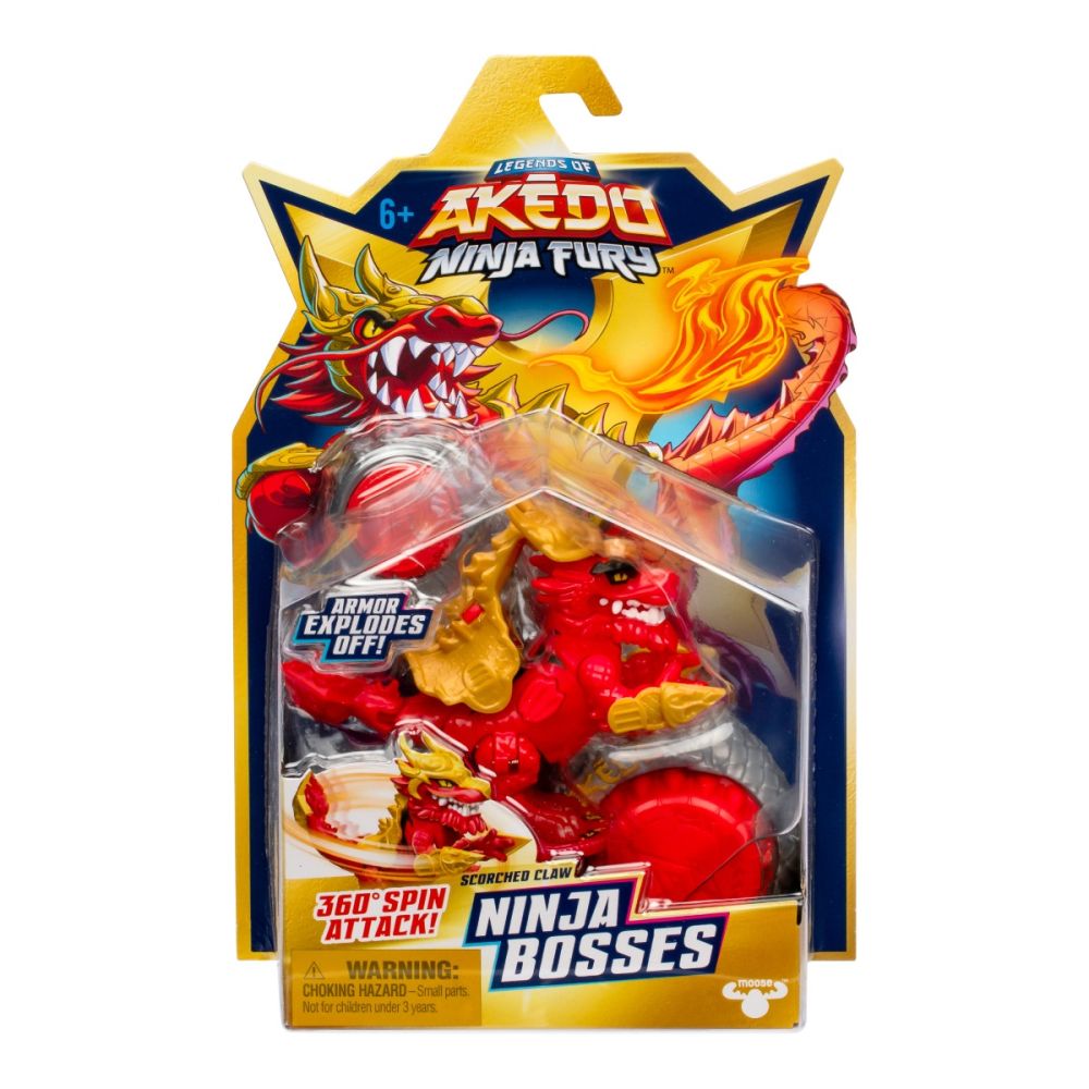Figurina Akedo, Ninja Bosses, Scorched Claw, S7 W1 | Noriel