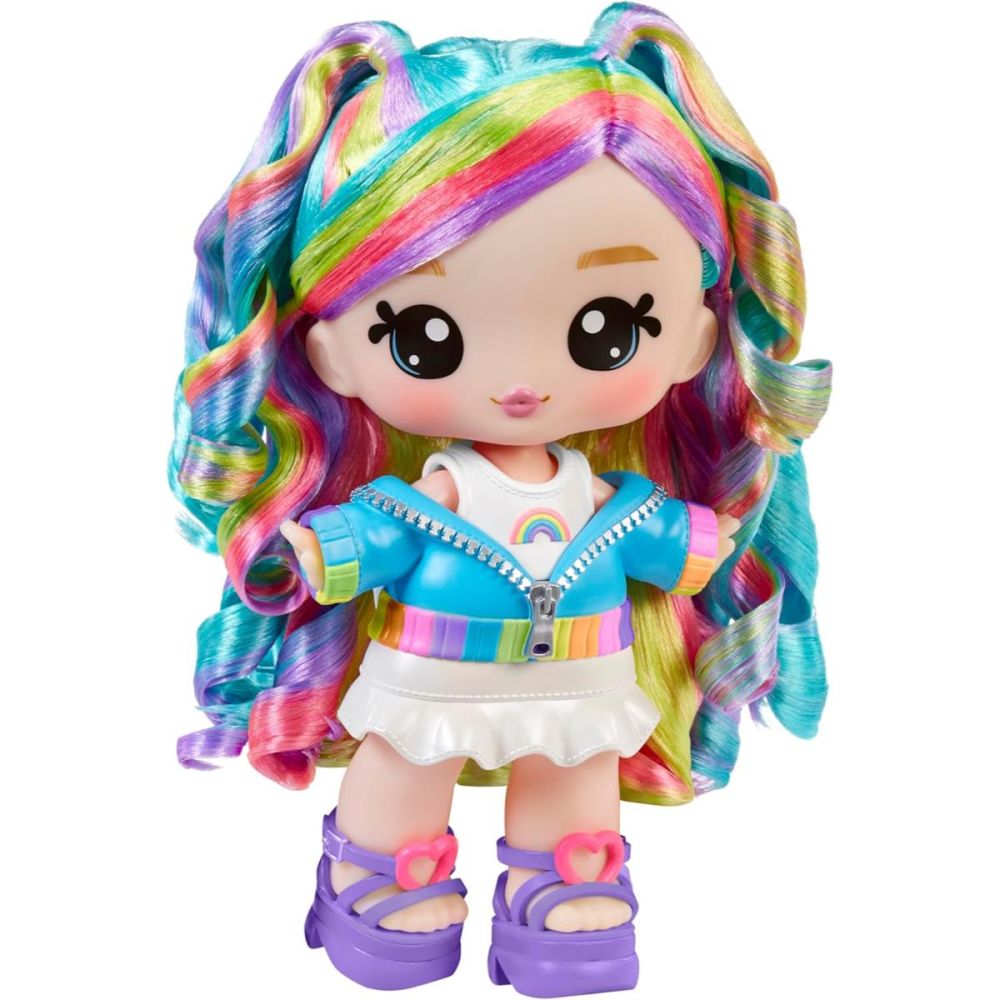 Papusa Yummiland, Lipgloss Pet, Skyler Rainbow Belt, 121022EUC | Noriel