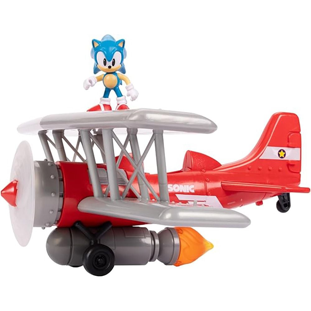 Figurina cu avion, Sonic the Hedgehog, Tornado Biplane | Noriel