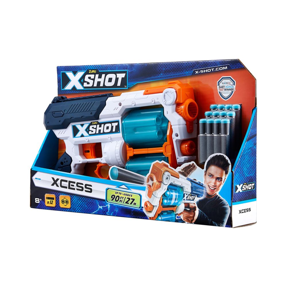 Blaster X-Shot Excel Xcess cu 12 proiectile | Noriel