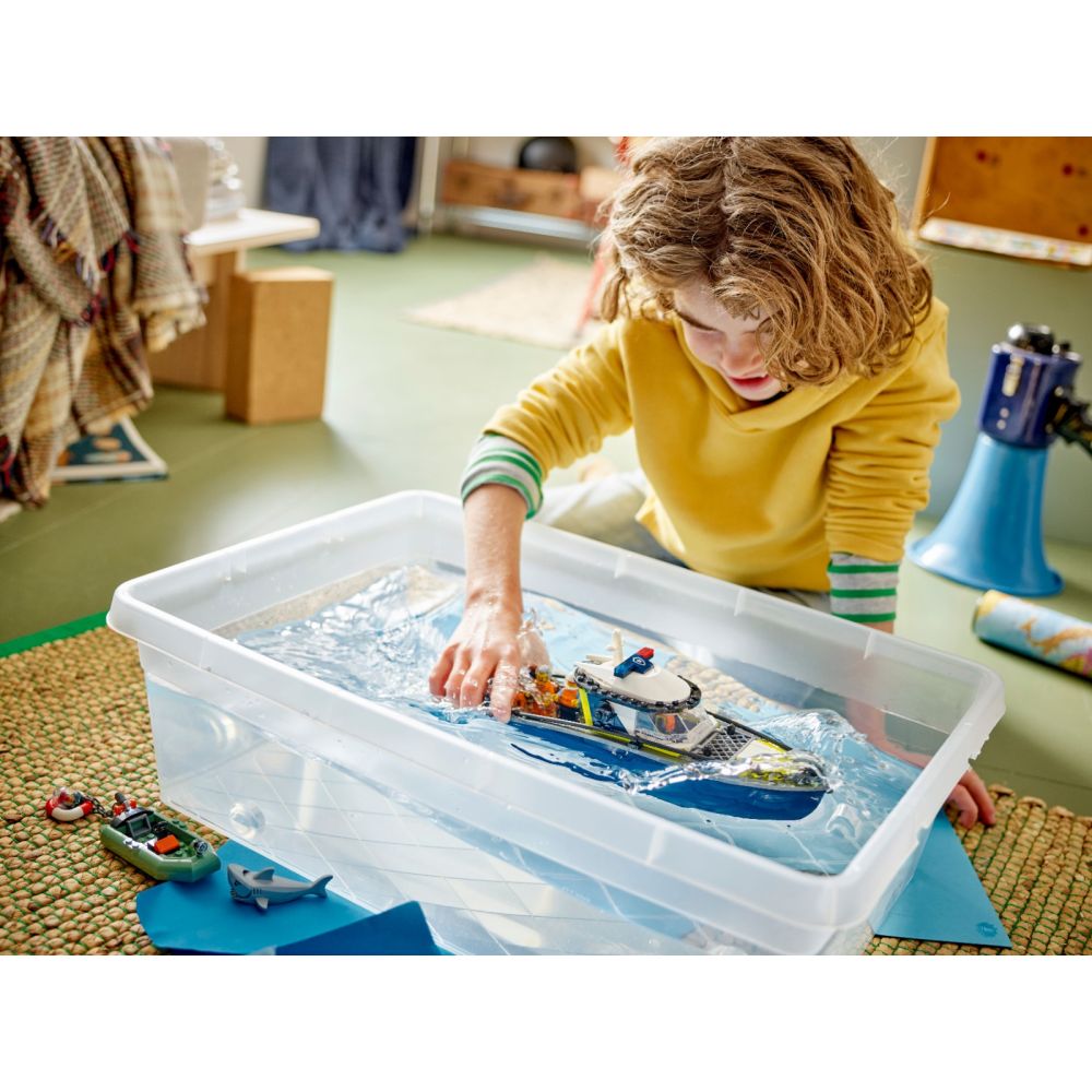 LEGO® City - Urmarirea cu barca de politie (60456) | Noriel