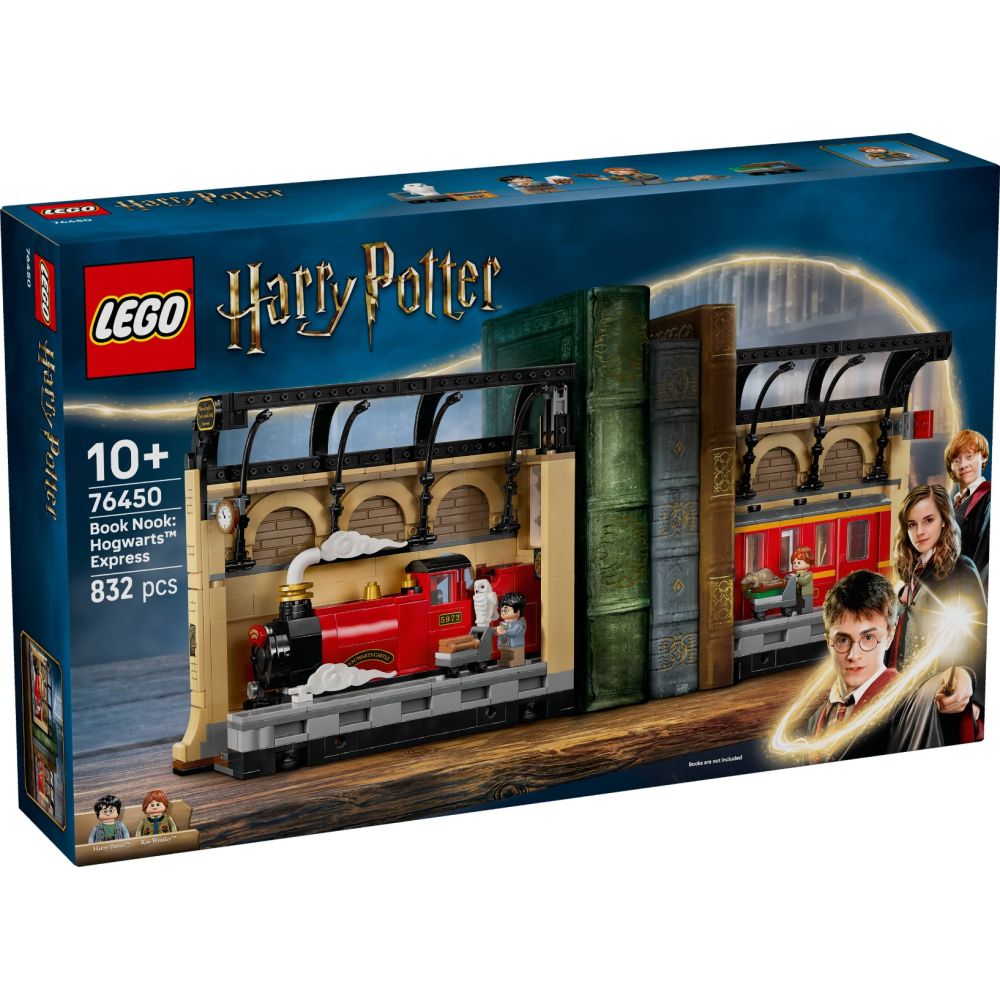 LEGO® Harry Potter - Coltul cu carti: Expresul Hogwarts (76450) | Noriel