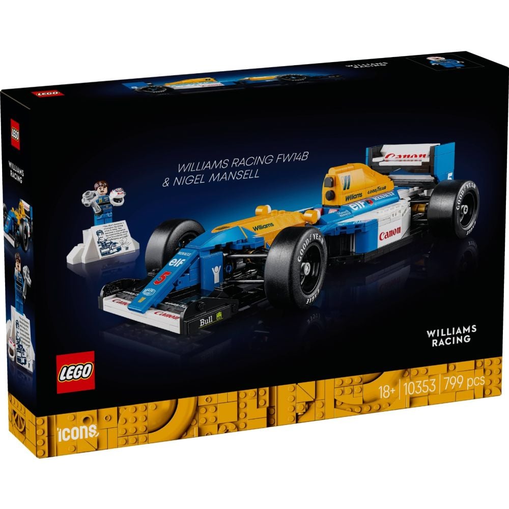 LEGO® Icons - Williams Racing FW14B si Nigel Mansell (10353) | Noriel
