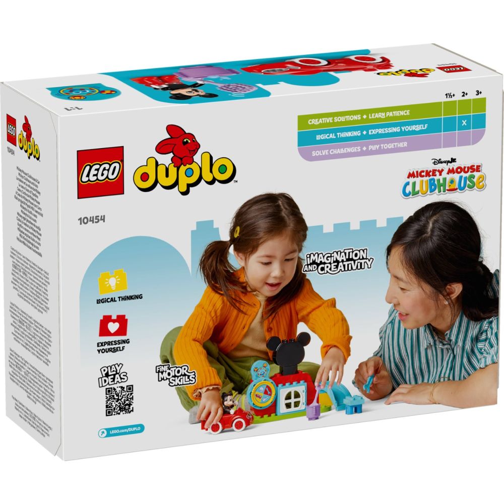LEGO® DUPLO - Clubul si masina lui Mickey Mouse (10454) | Noriel