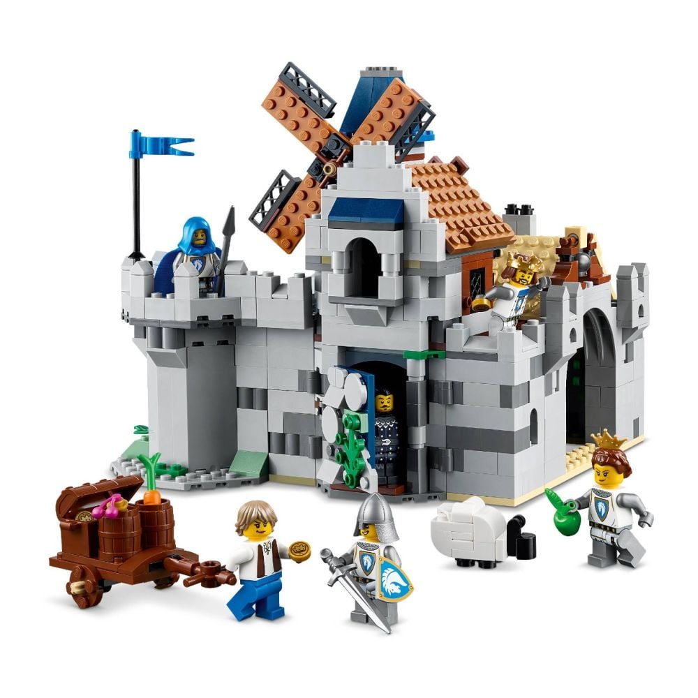 LEGO® Creator - Castel medieval cu cai si cavaleri (31168) | Noriel