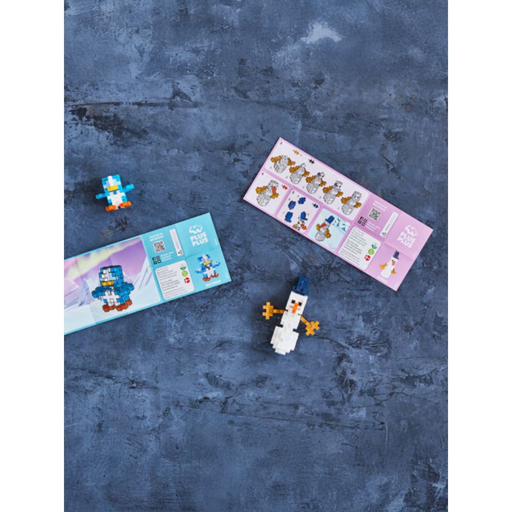 Set constructie, Calendar Advent, Plus-Plus, Mos Craciun si Aurora ...