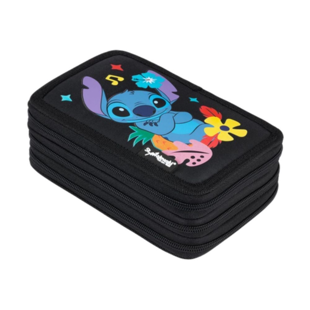 Penar echipat, 3 fermoare, St Majewski, Stitch, Negru | Noriel