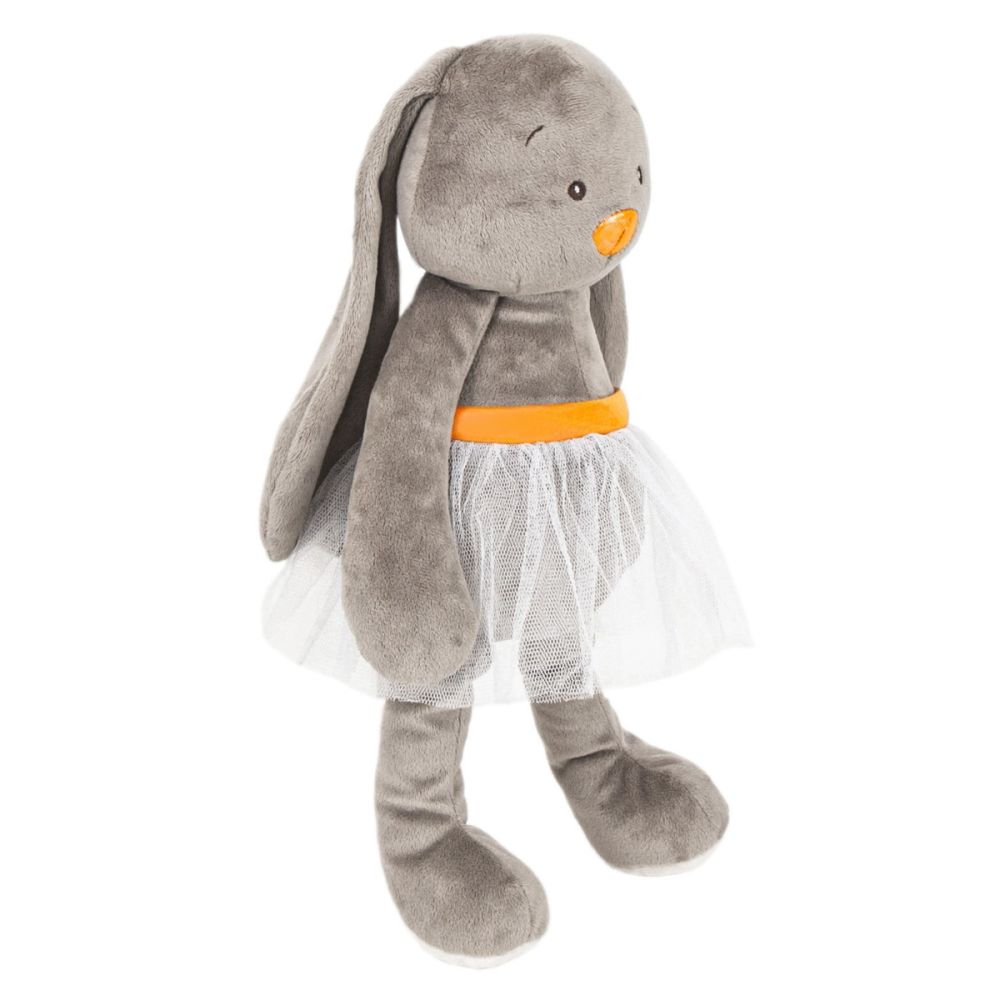 Jucarie de plus Noriel, Iepure Balerina, Gri, 26 cm | Noriel
