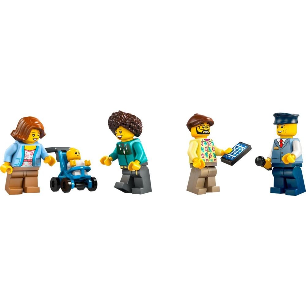 LEGO® City - Autobuz turistic rosu cu etaj (60407) | Noriel