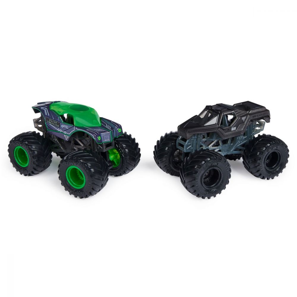 Set 2 masini Monster Jam, Scara 1:64, Alien Invasion si Soldier Fortune | Noriel