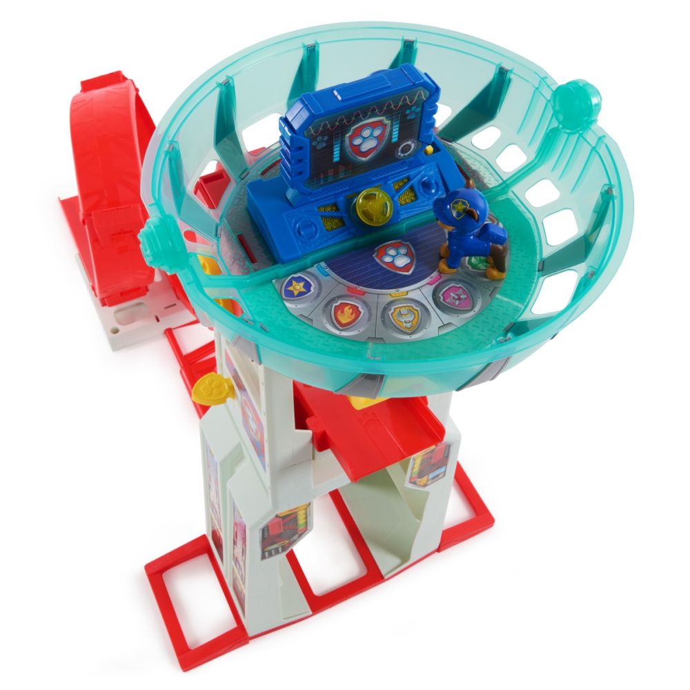 Set de joaca turn cu pista, Paw Patrol, Super Loop Tower HQ, 6069672 ...