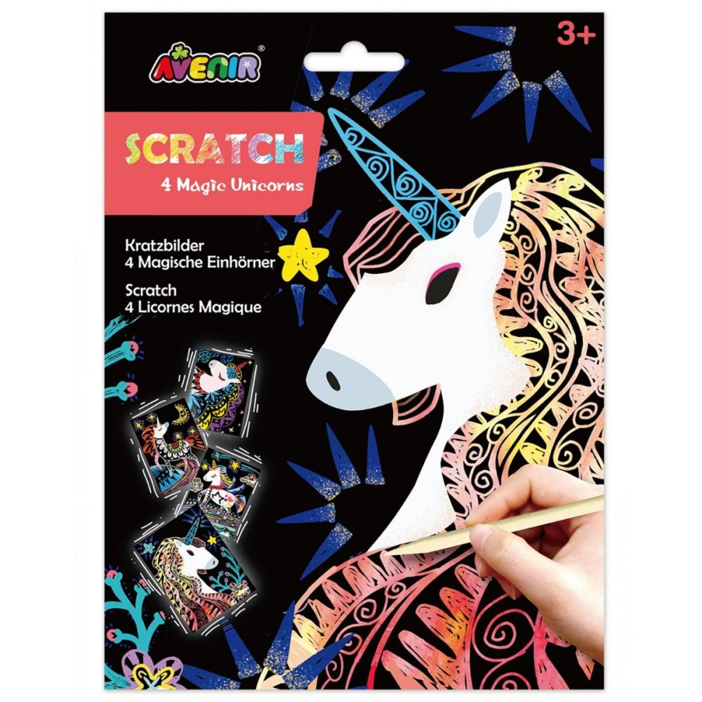 Kit de razuit, Avenir, 4 Unicorni magici | Noriel