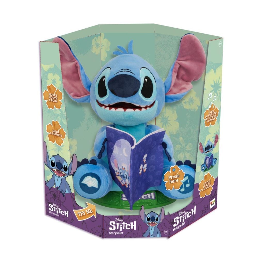 Jucarie de plus interactiva, Disney Stitch, Stitch povestitorul | Noriel