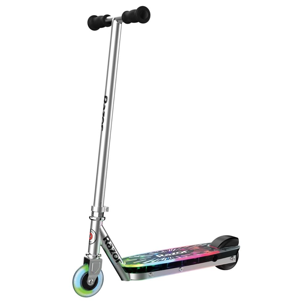 Trotineta electrica cu 2 roti, Razor, Color Rave Light-Up | Noriel