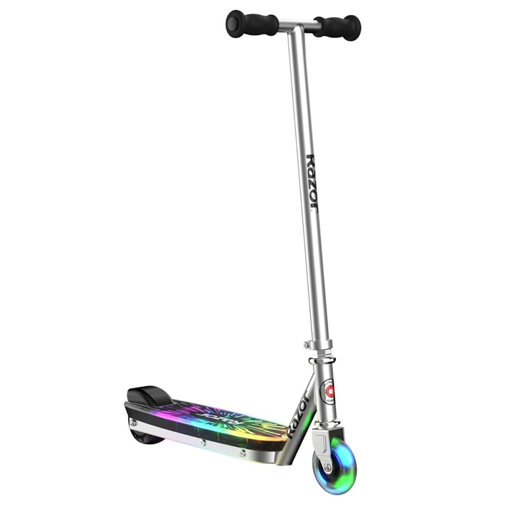 Trotineta electrica cu 2 roti, Razor, Color Rave Light-Up | Noriel