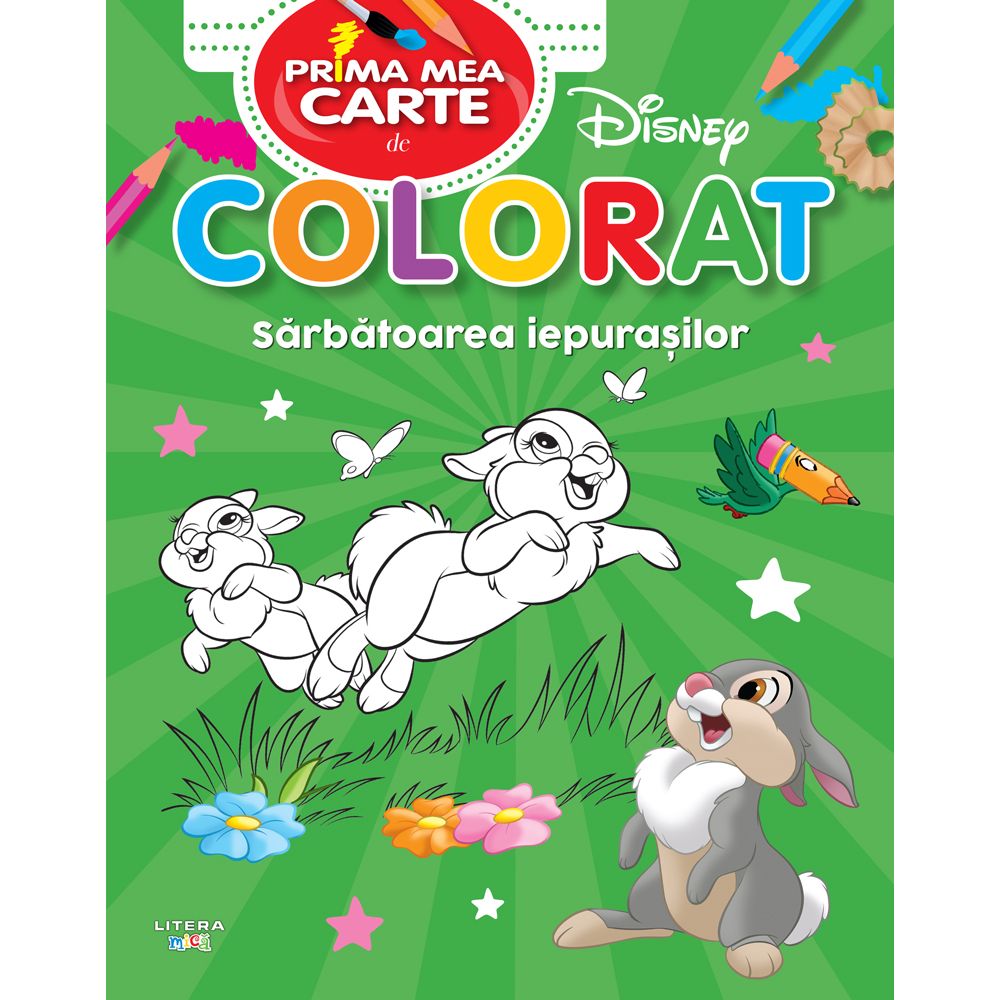 Disney, Prima mea carte de colorat, Sarbatoarea iepurasilor | Noriel