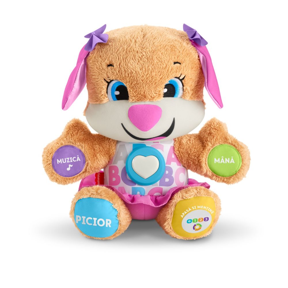 Jucarie de plus interactiva, Fisher Price, Laugh And Learn, Catelusa ...