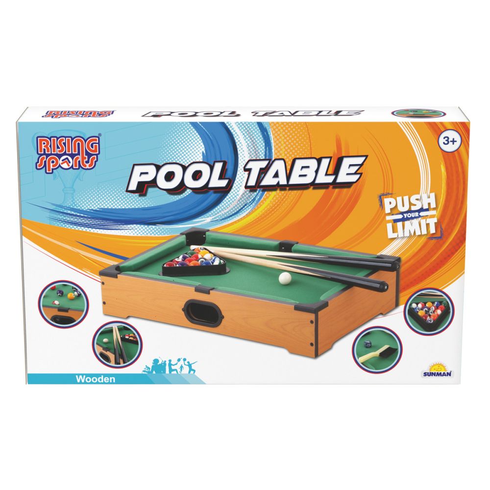 Masa de biliard din lemn, Rising Sports, 51 cm | Noriel