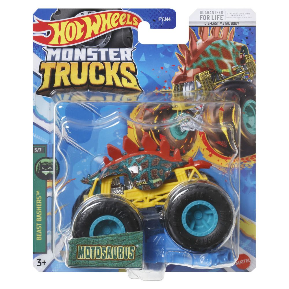 Masinuta Hot Wheels, Monster Truck, Arabalar Motosaurus, HNW21 | Noriel
