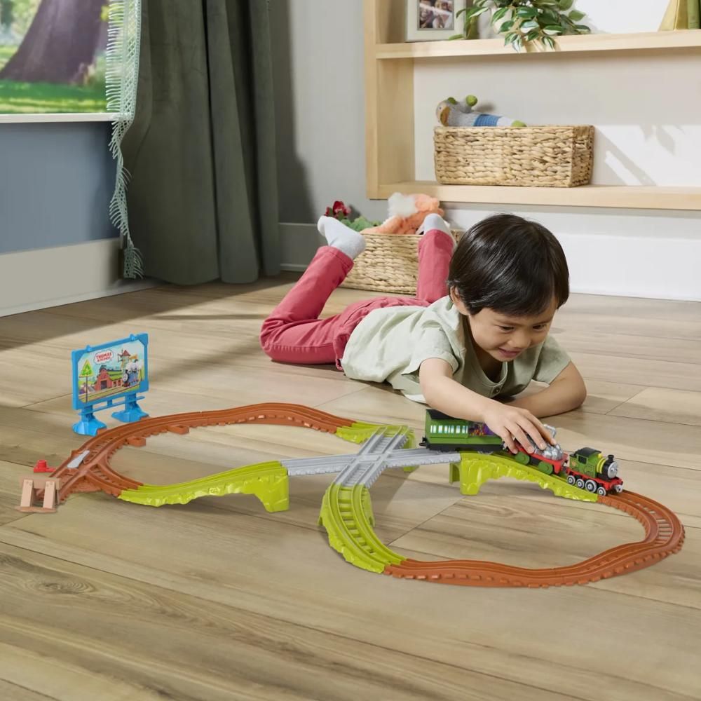 Set de joaca, Thomas and Friends, Trenulet cu circuit, Whiffs Recycling ...