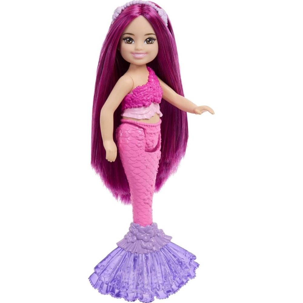 Papusa Barbie, Mermaid Chelsea Fantasy, Mov, JKH56 | Noriel
