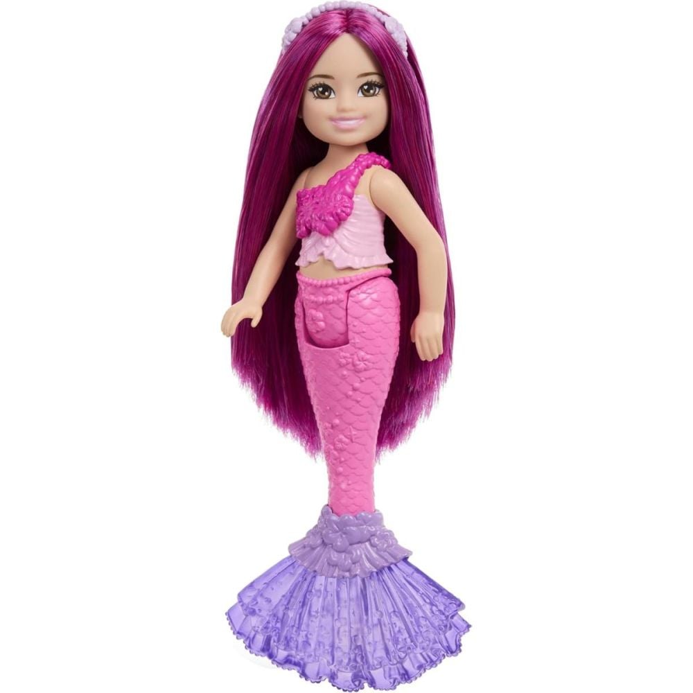 Papusa Barbie, Mermaid Chelsea Fantasy, Mov, JKH56 | Noriel