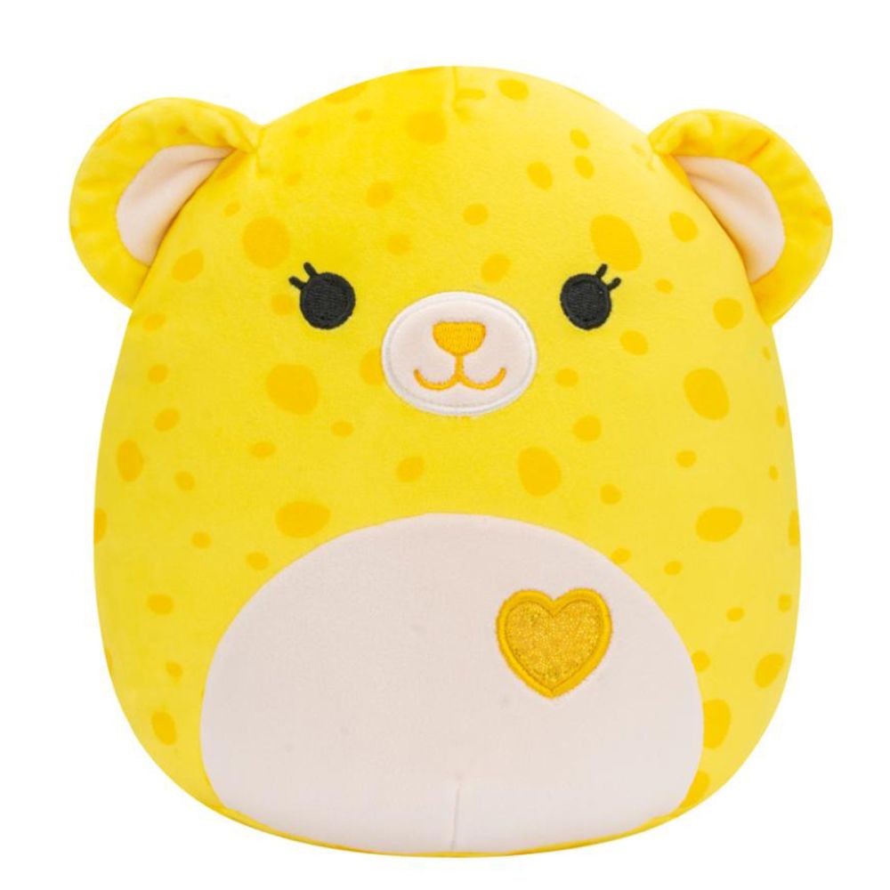 Jucarie de plus, Squishmallows, Leopardul Lexie, 19 cm | Noriel