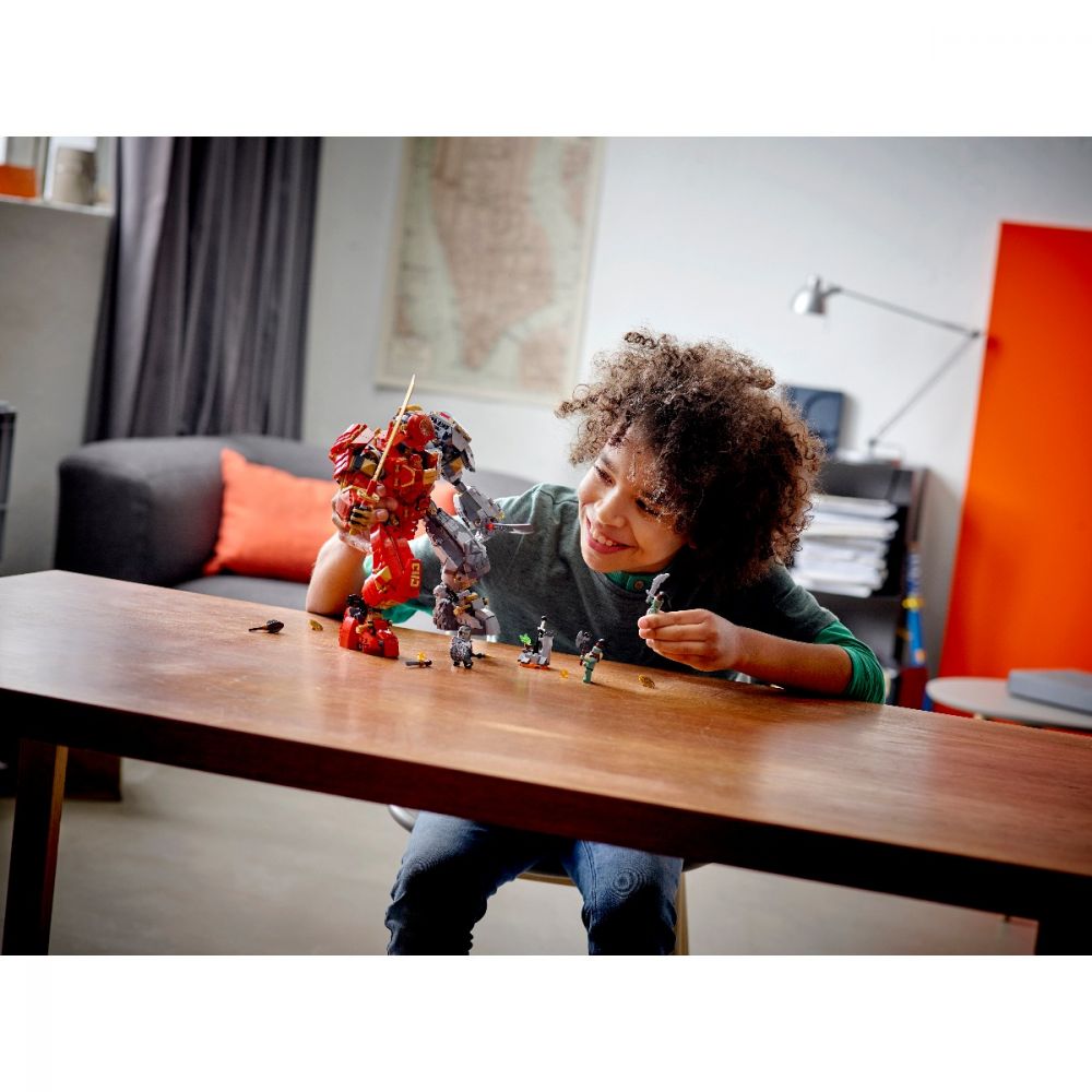 LEGO® Ninjago® - Robot Piatra de foc (71720) | Noriel