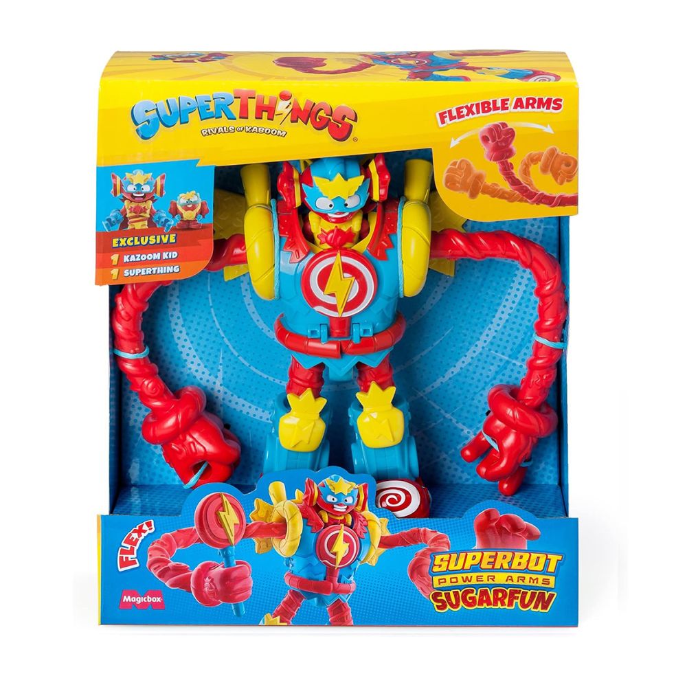 Figurina robot, SuperThings, Superbot, Magic Box, Sugarfun | Noriel