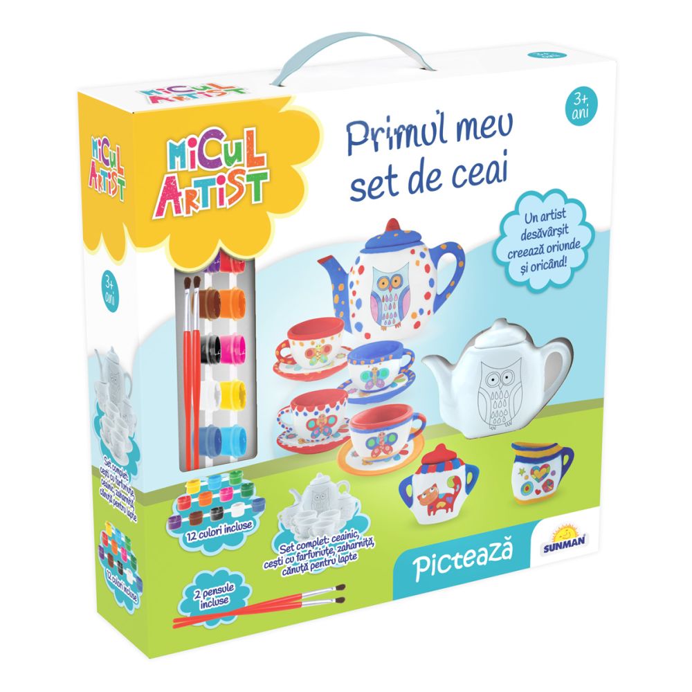 Set de pictura, Micul Artist, Primul meu set de ceai | Noriel