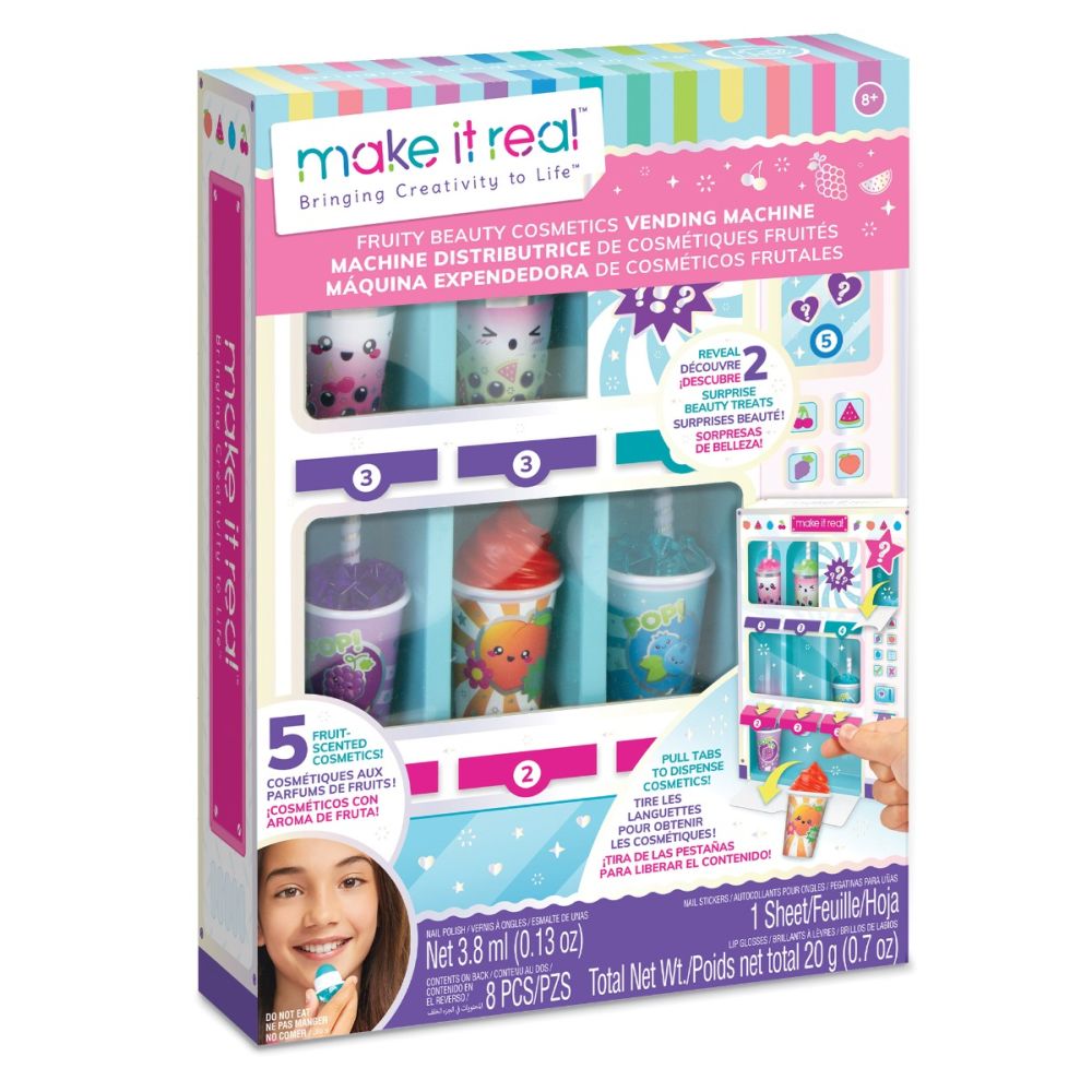 Set cosmetice cu aroma fructata, Make It Real, Beauty Cosmetics Vending ...