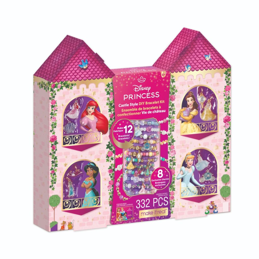 Set de creat bratari, Make It Real, Disney Princess, Castle Style | Noriel