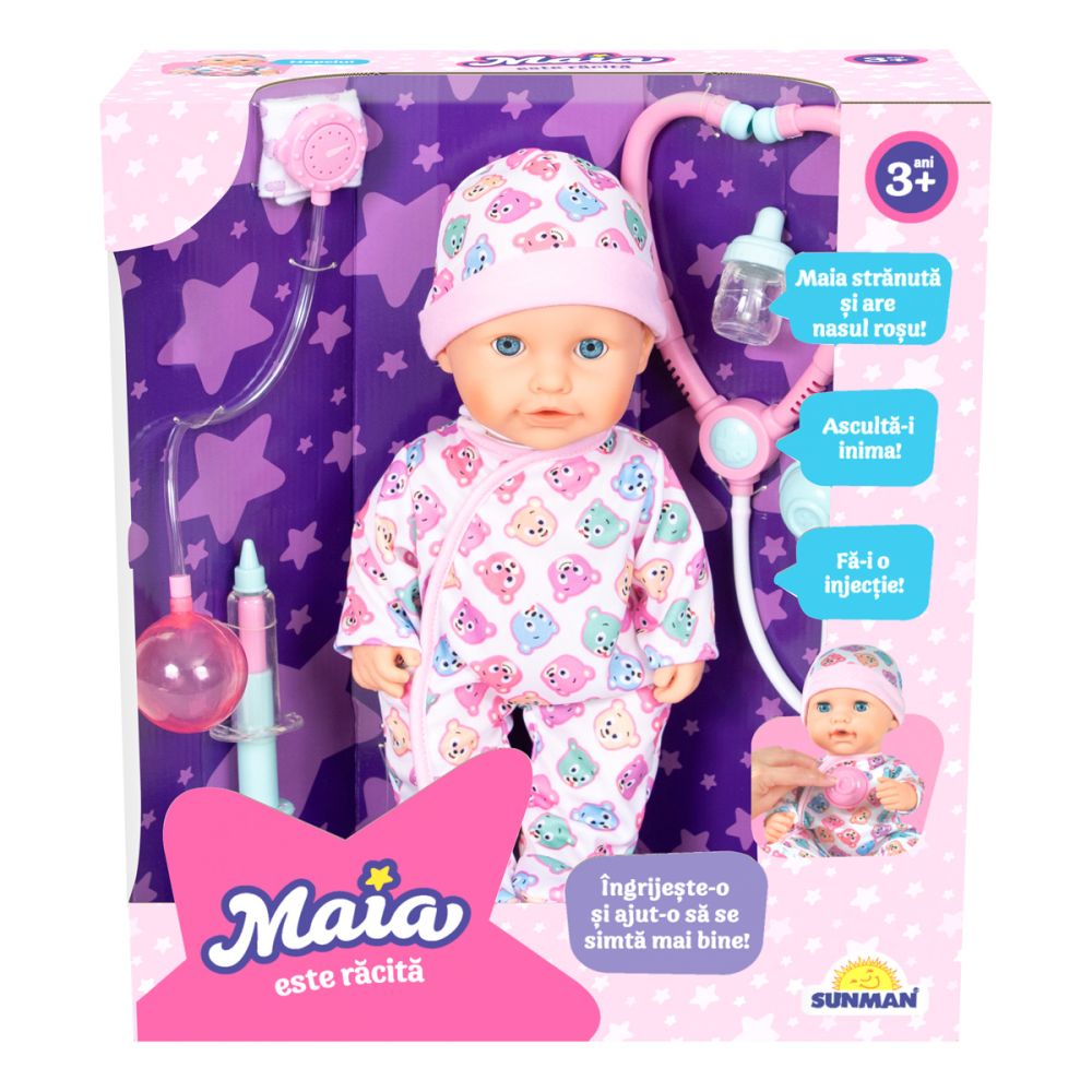 Papusa bebelus Maia este racita | Noriel