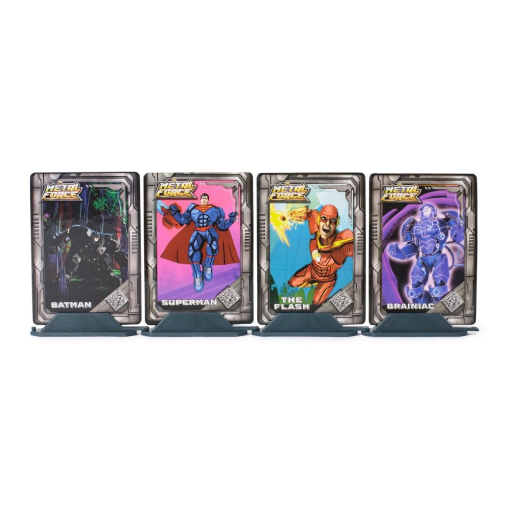 Set 4 figurine, Dc Universe, Metal Force, 5 cm, 6072651 | Noriel