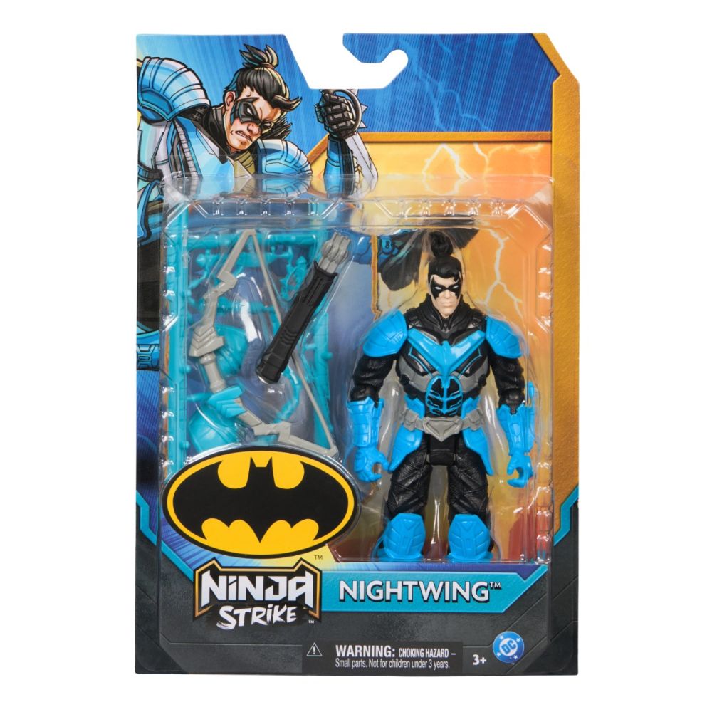 Figurina articulata, DC Comics, Ninja Strike, Nightwing, 15 cm ...