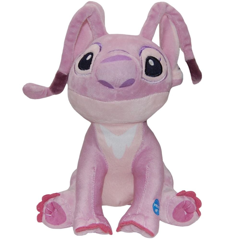 Jucarie de plus cu sunete Sambro, Angel Lilo si Stitch, 20 cm | Noriel