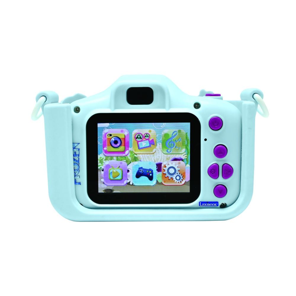 Camera digitala foto-video cu husa, Lexibook, Disney Frozen, 8GB | Noriel
