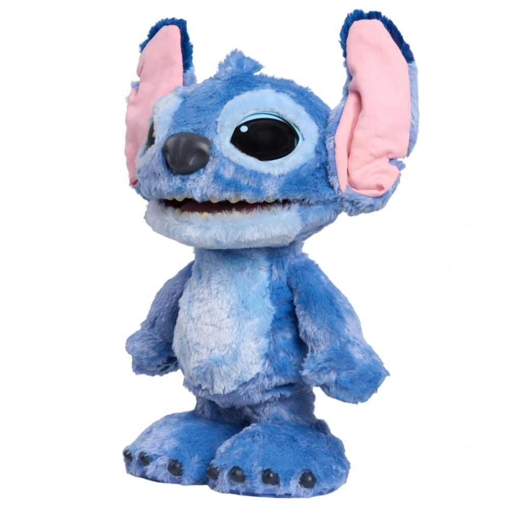 Jucarie de plus interactiva cu 100 de sunete si reactii, Disney Stitch ...
