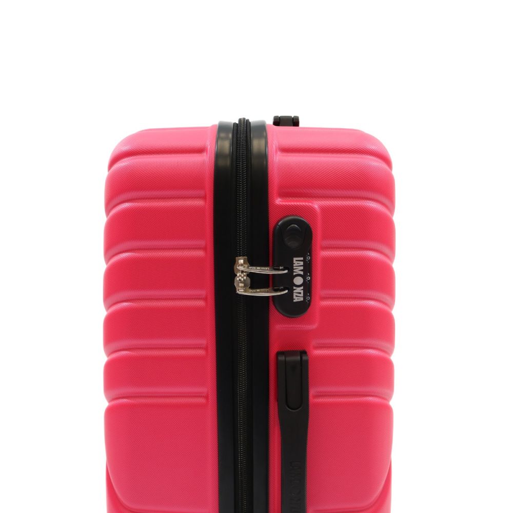 Troler Lamonza Malibu, fucsia, 66 x 44 x 27 cm | Noriel
