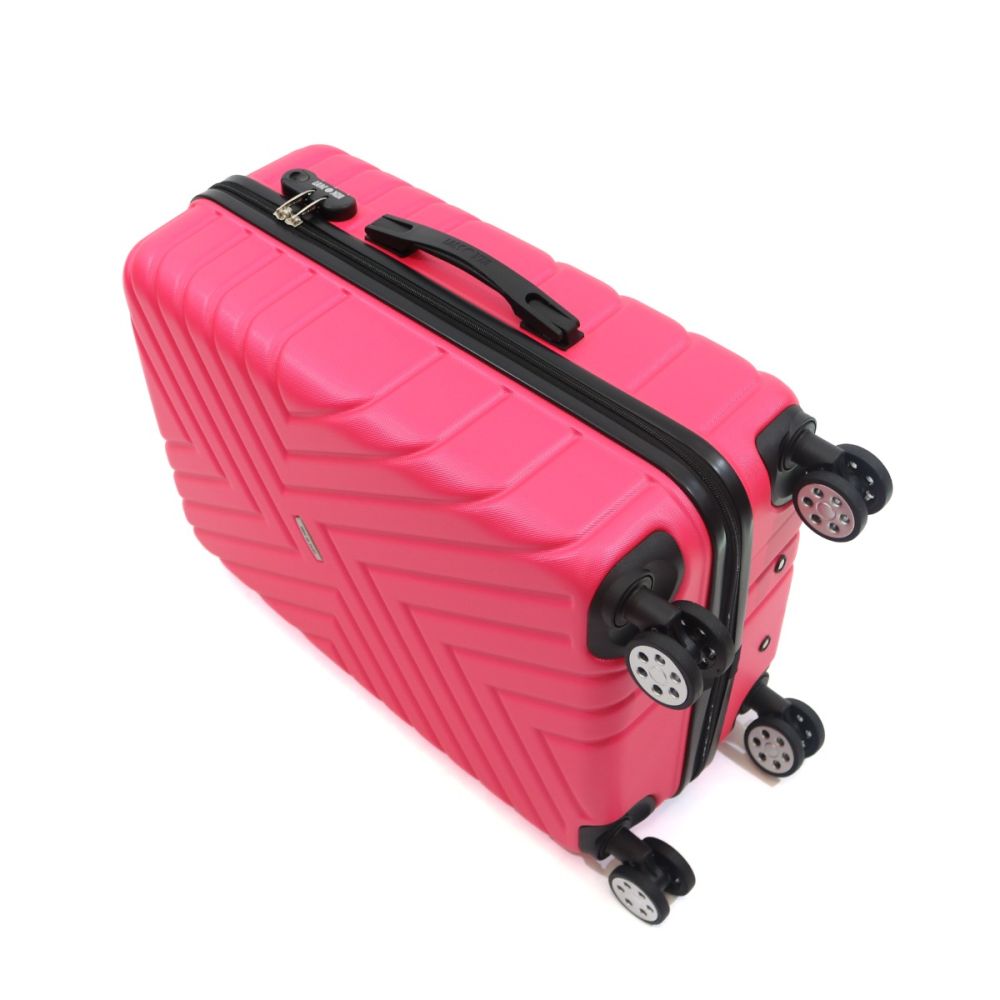 Troler Lamonza Malibu, fucsia, 66 x 44 x 27 cm | Noriel